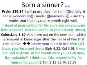 Original Sin? Inherited Sin? Is Adam Responsible? - Eternal Evangelism