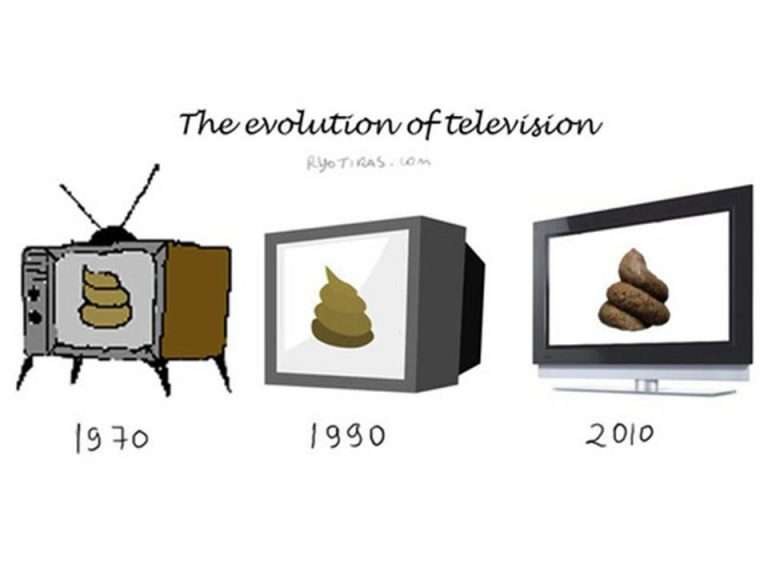 tv poop - Eternal Evangelism
