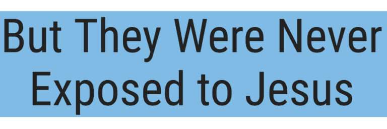 Eternal Evangelism - Evangelizing Jesus to the Lost